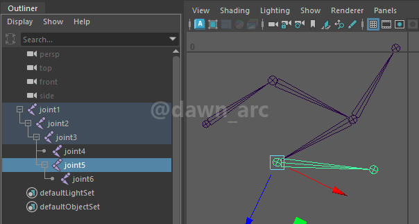 [Maya]Rigging 01 - Joint
